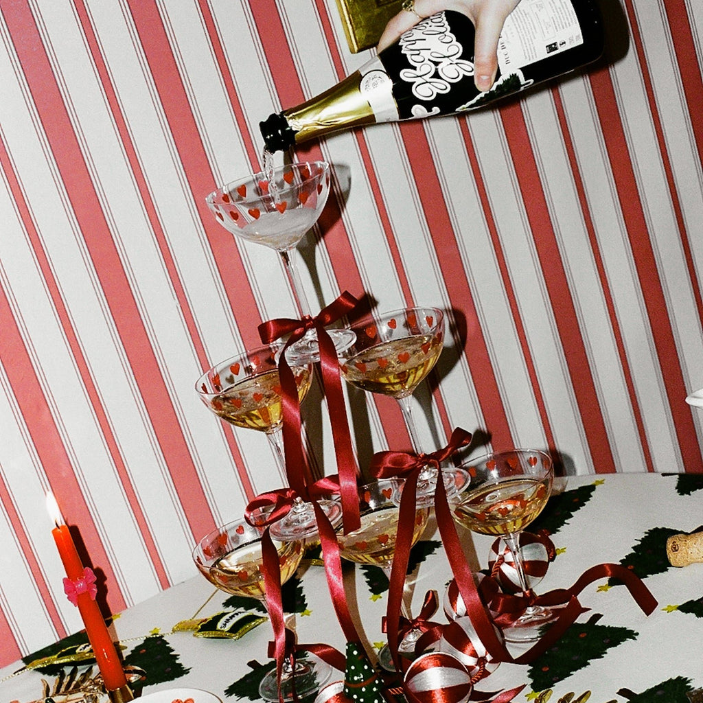 Anna + Nina | Classic Love Champagne Glasses (Set of 2) – About Living