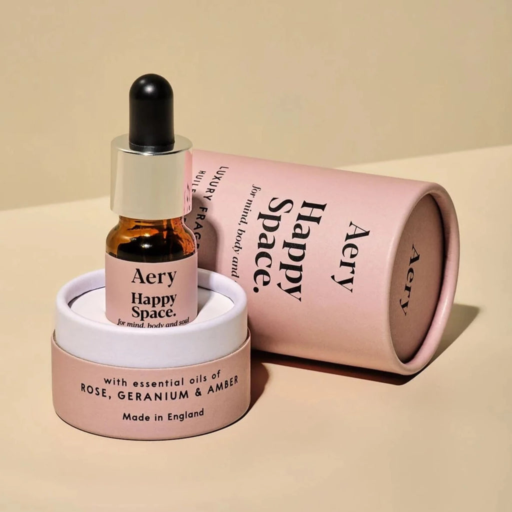 Aery Living Happy Space Fragrance Oil - Rose, Geranium & Amber | About ...