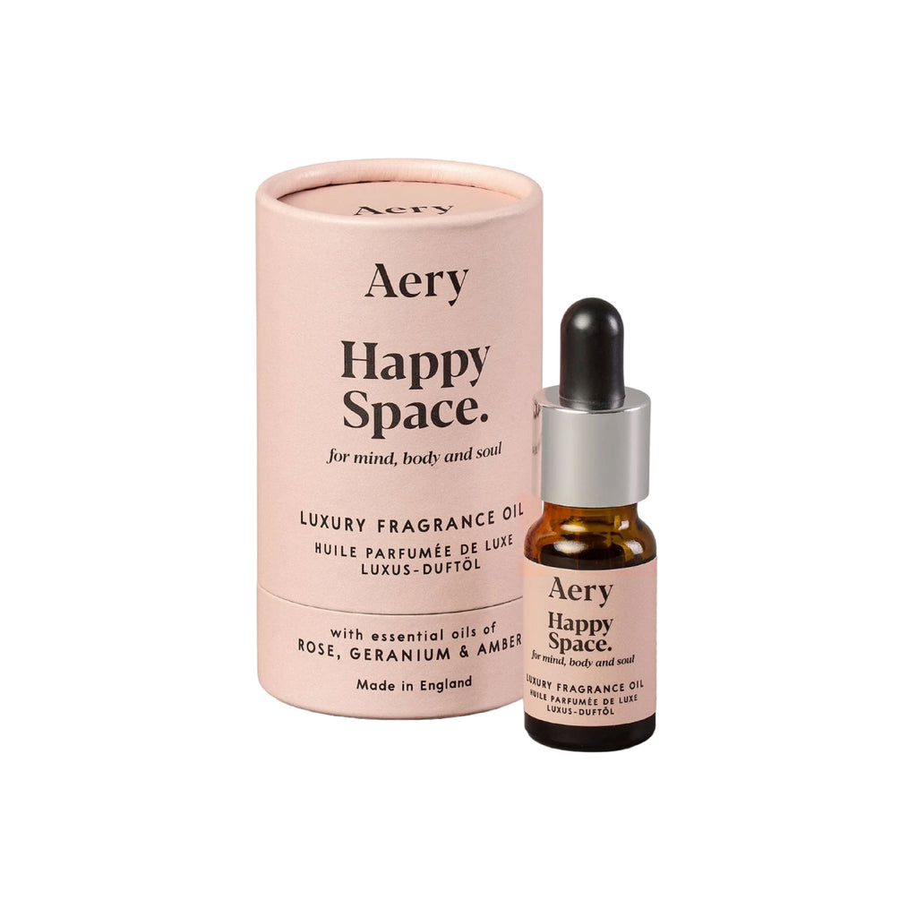 Aery Living Happy Space Fragrance Oil - Rose, Geranium & Amber | About ...