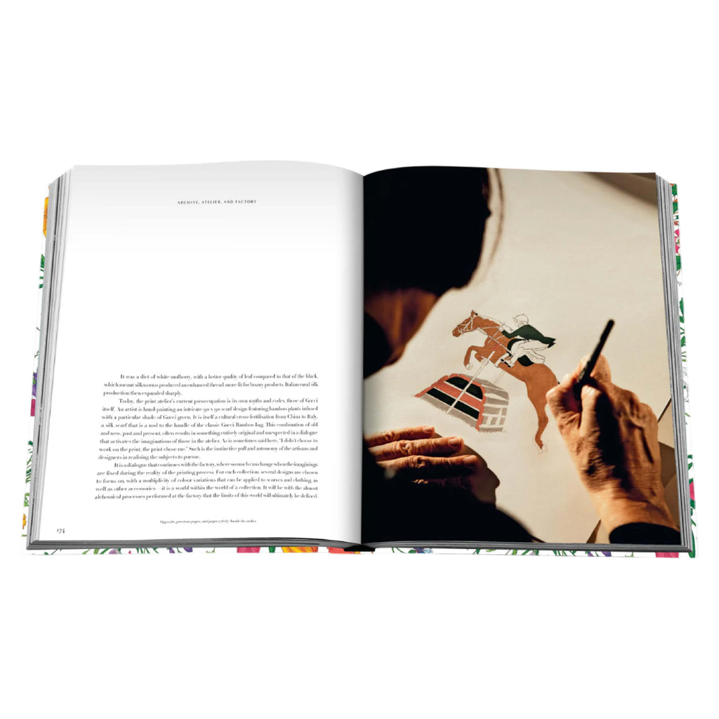 Assouline | 'Gucci: The Art of Silk' Book by Jo-Ann Furniss – About Living