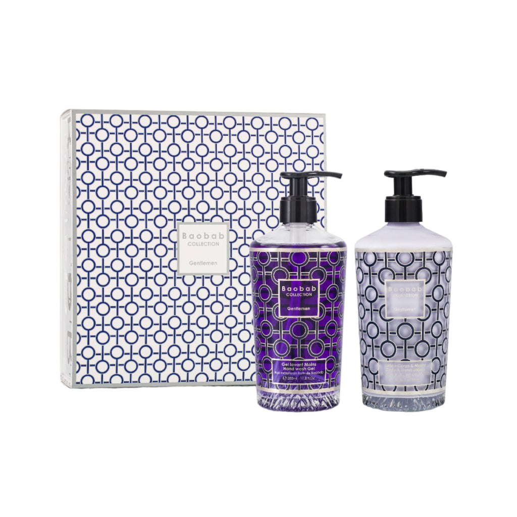 Gentlemen Hand Wash & Body Lotion Gift Box | About Living