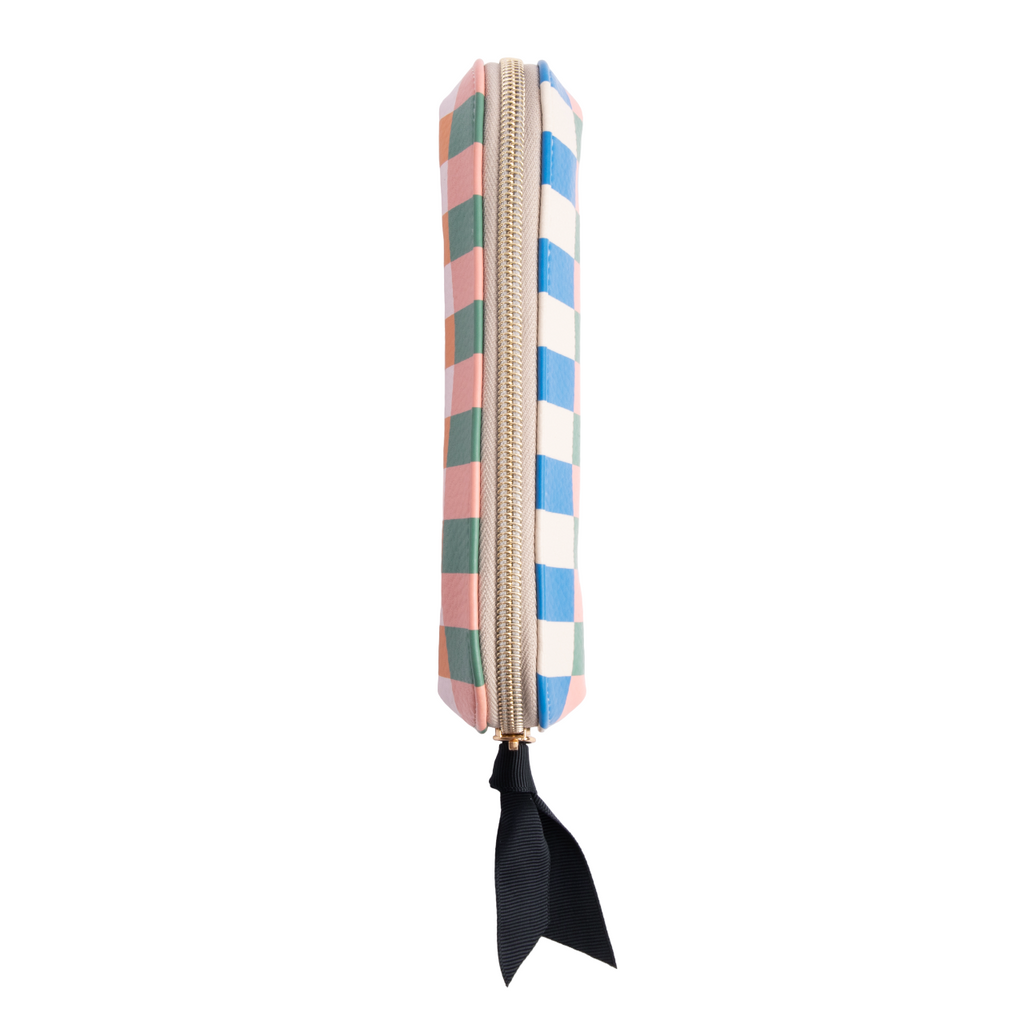 Caroline Gardner Multi Stripe Pencil Case | About Living