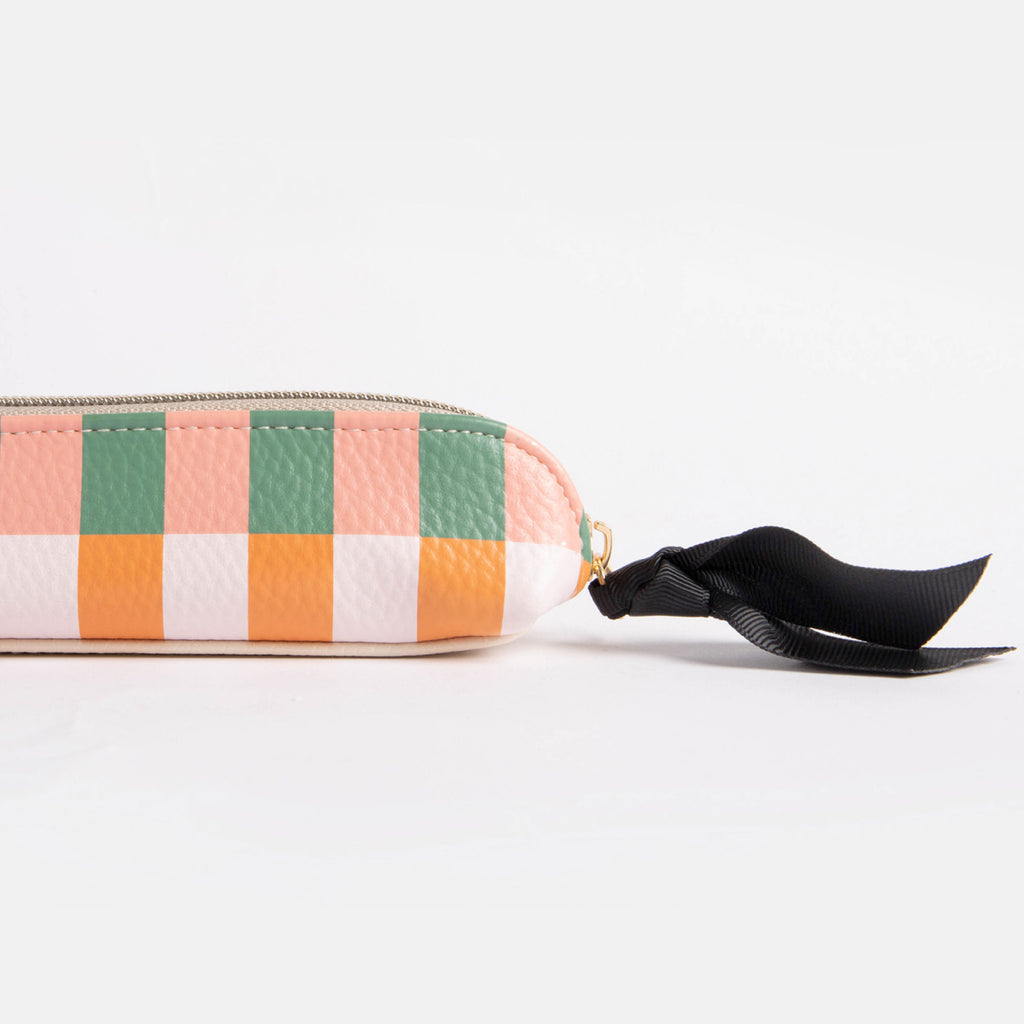 Caroline Gardner Multi Stripe Pencil Case | About Living