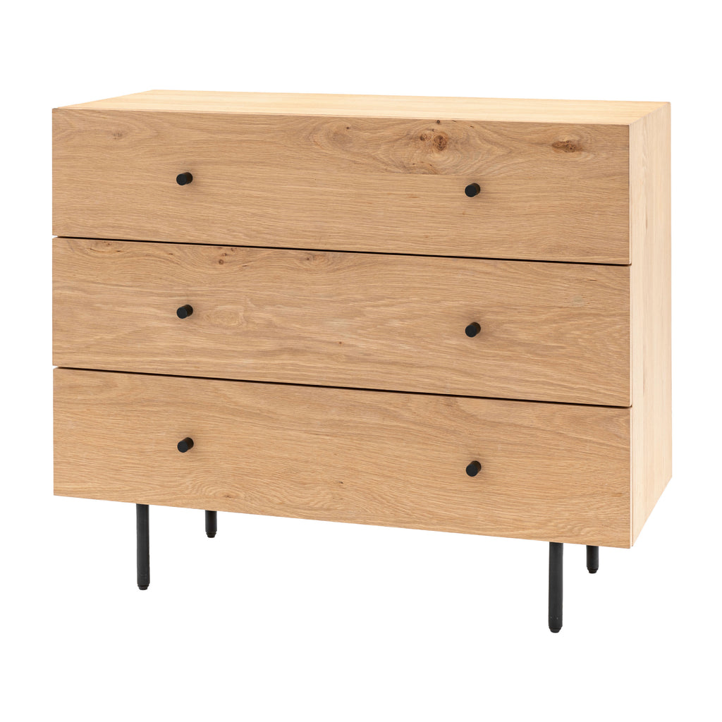 Designed by Gallery | Ashdown Rustic 3 Drawer Chest - Natural – About ...