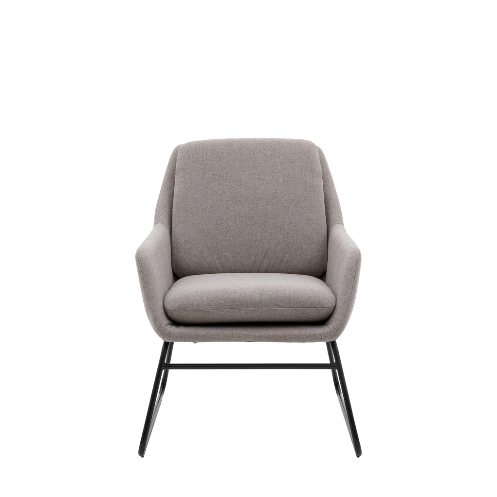 Gallery | Funton Retro Chair - Light Grey – About Living