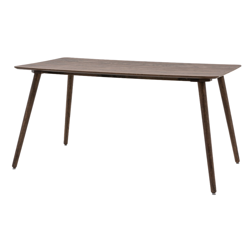 Designed by Gallery | Hatfield Retro Rectangular Dining Table - Smoked ...