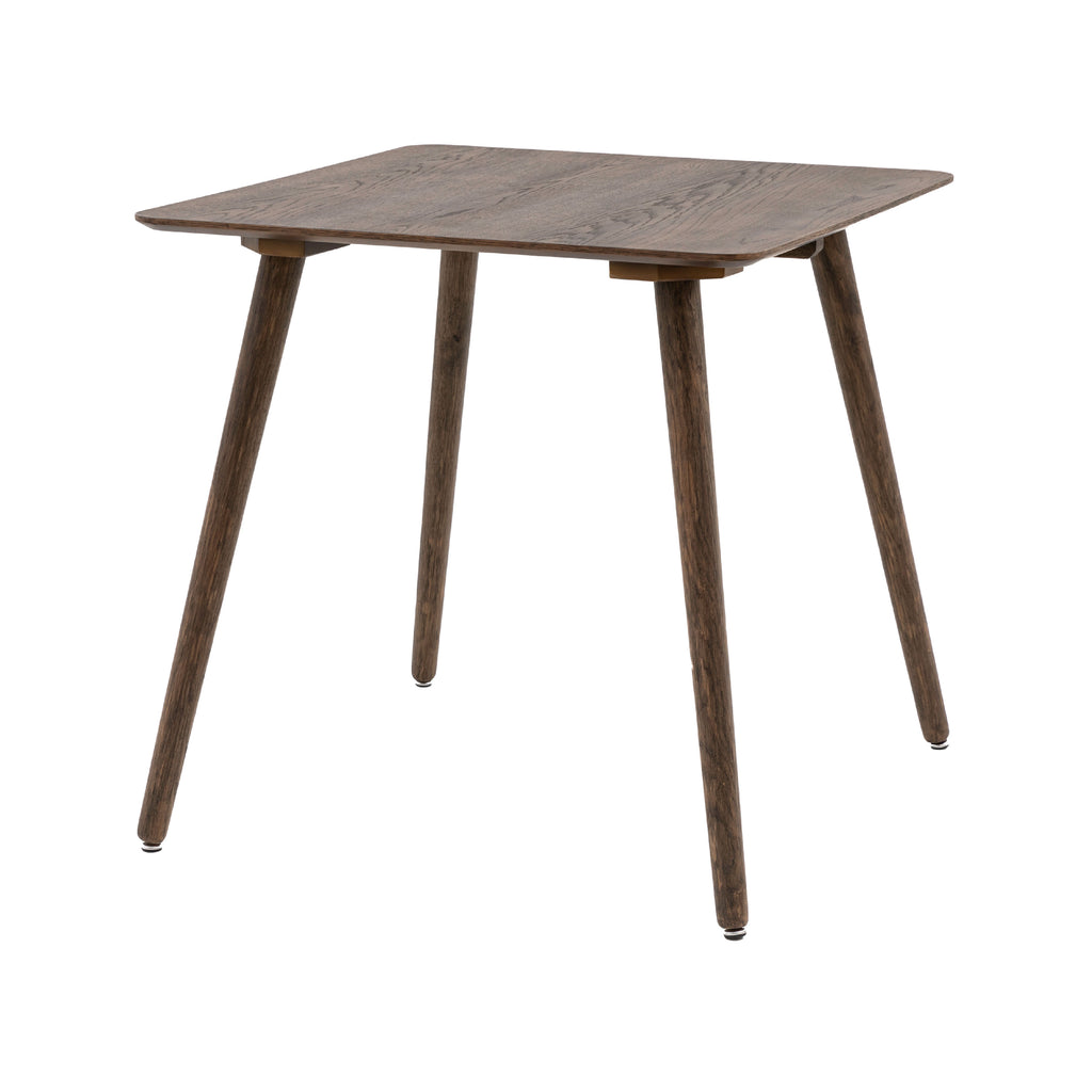 Designed by Gallery | Hatfield Retro Square Dining Table - Smoked Oak ...