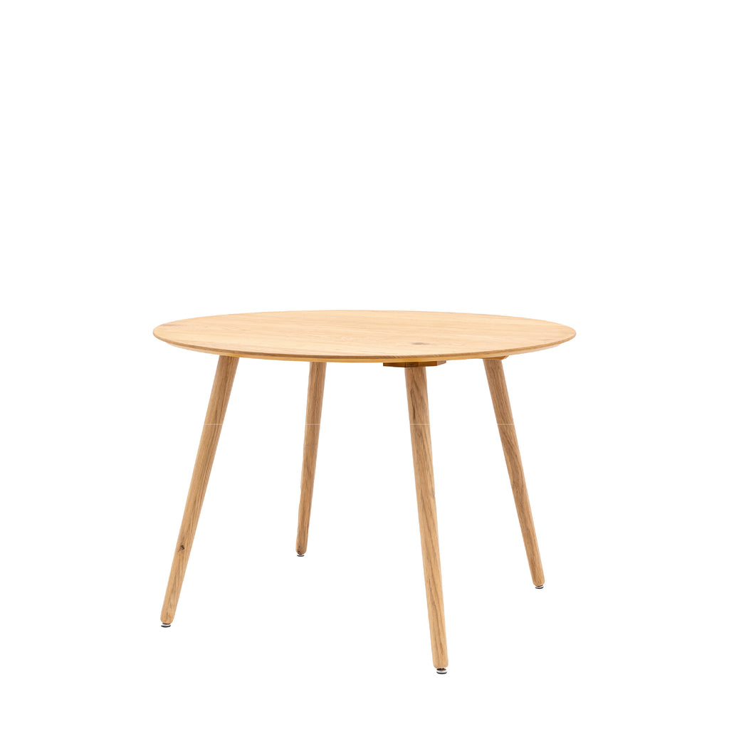 Gallery | Hatfield Round Dining Table - Natural Oak – About Living