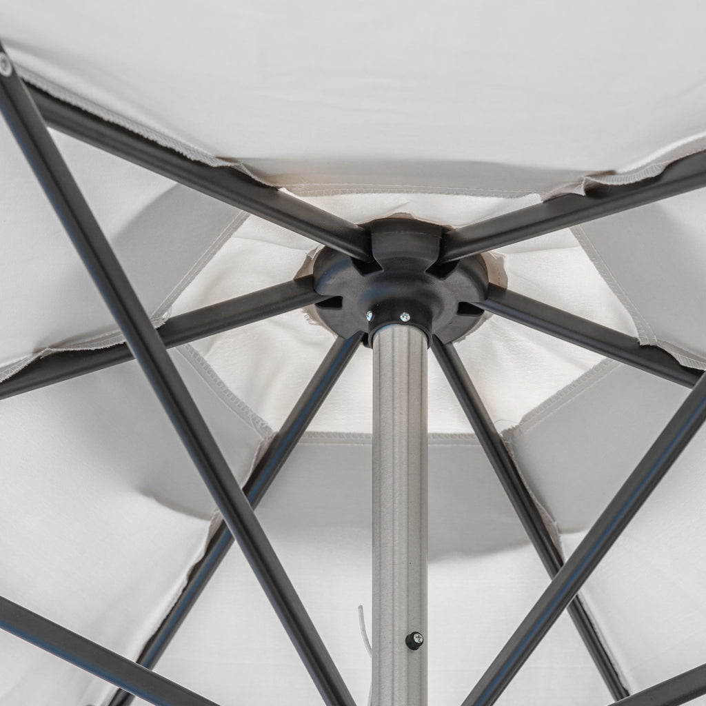 Designed by Gallery | Outdoor Vazzano Parasol - Grey (2.7m) – About Living