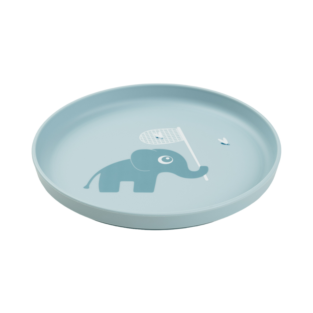 Done By Deer Elphee Foodie Plate - Blue | About Living