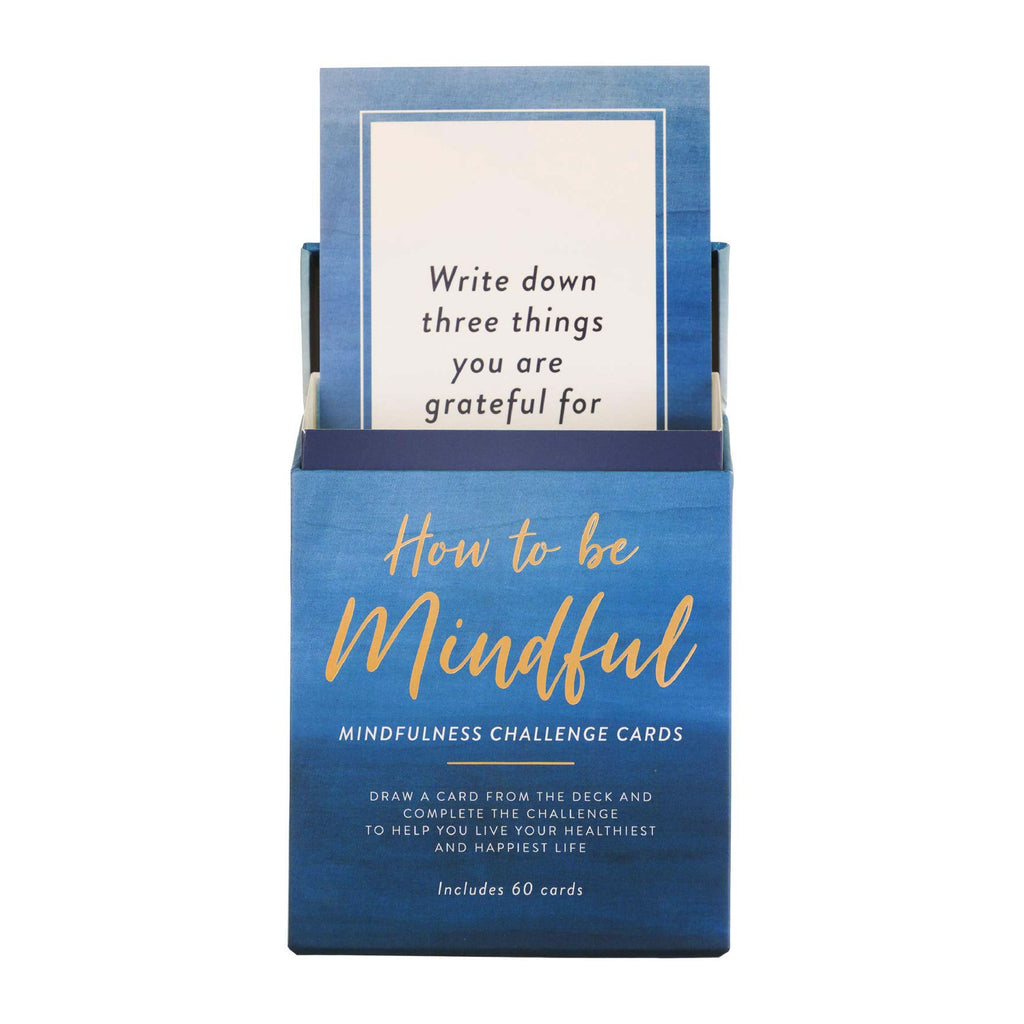 Eccolo | How To Be Mindful: Mindfulness Challenge Cards (Set of 60 ...