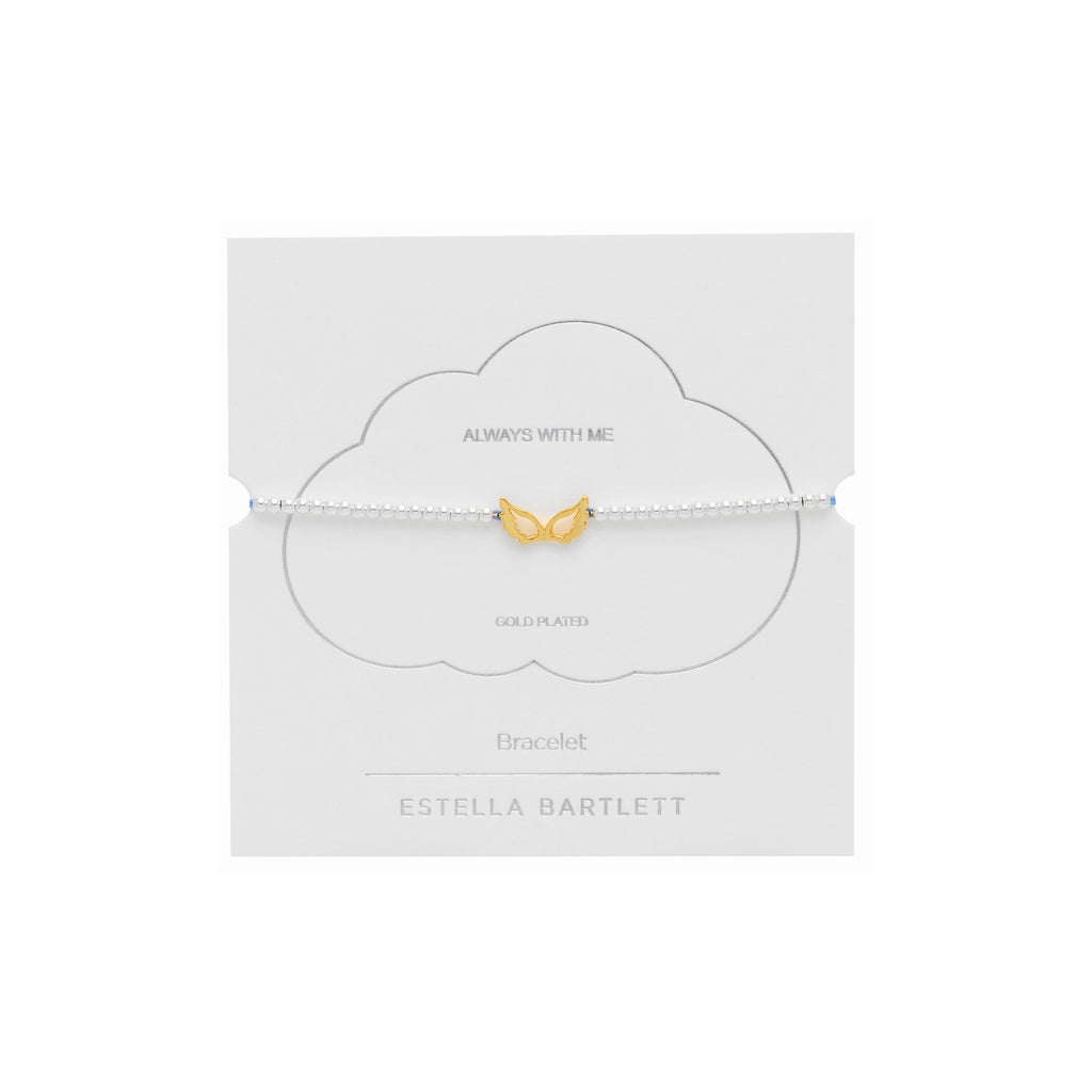 Estella Bartlett Angel Wing Bracelet - Gold Plated | About Living