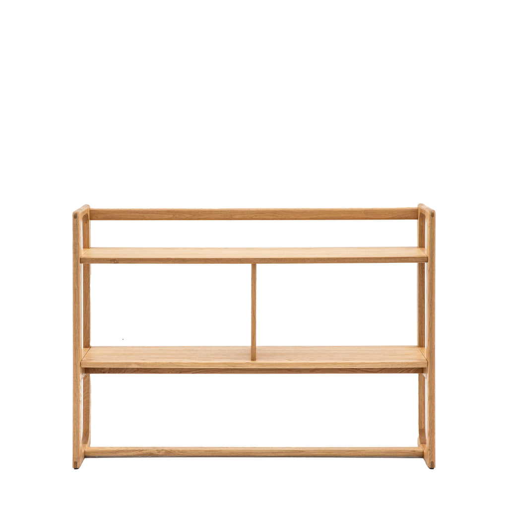 Gallery | Craft Oak Open Display Unit - Natural (Wide) – About Living
