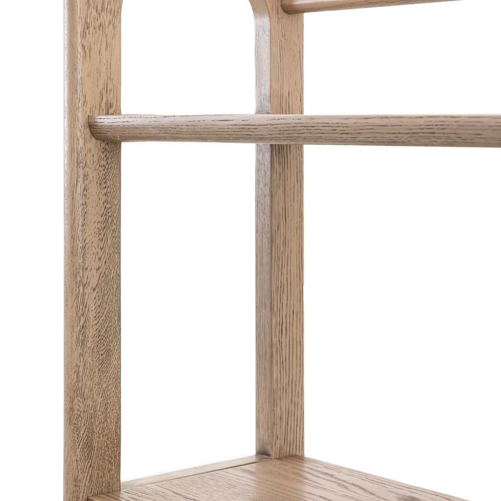 Gallery | Craft Oak Open Display Unit - Smoked (Tall) – About Living