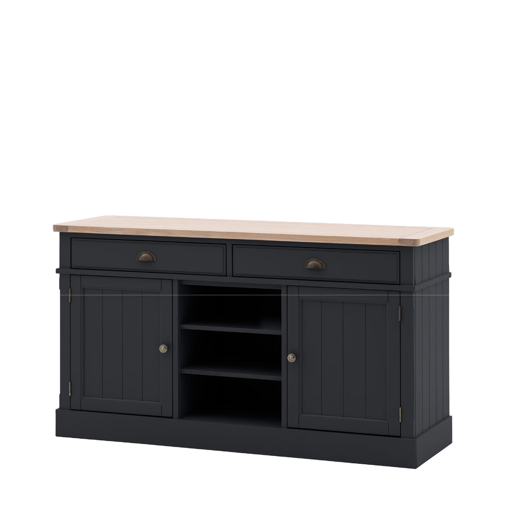Gallery | Eton Farmhouse 2 Drawer Sideboard - Meteor – About Living