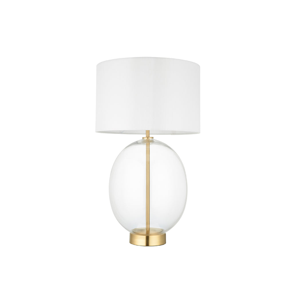 Gallery | Kelda Oval Table Lamp - Vintage White – About Living