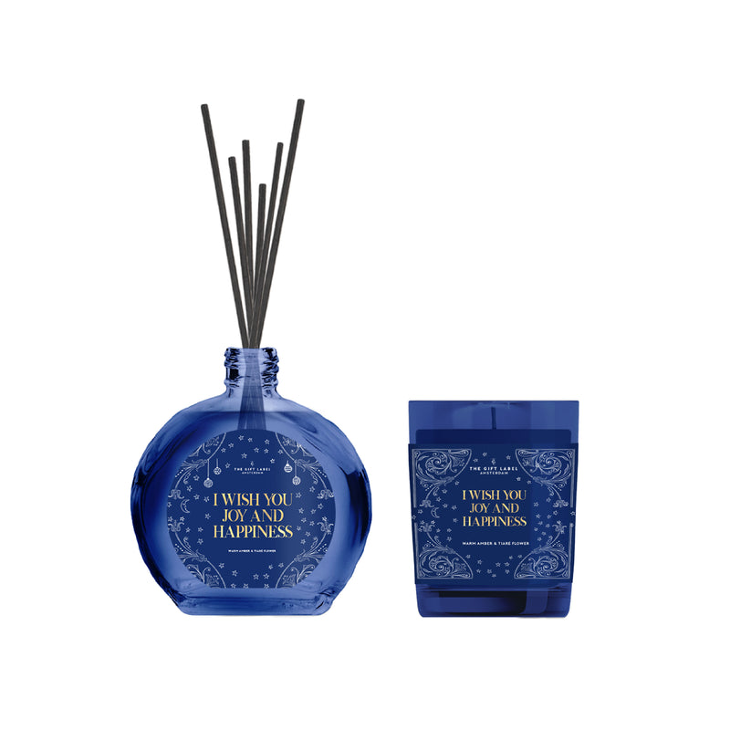 The Gift Label 'I Wish You Joy And Happiness' Festive Home Fragrance ...