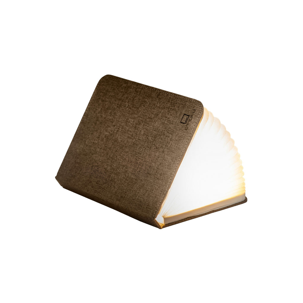 Buy Gingko Mini Smart Book Light - Brown Fabric | About Living