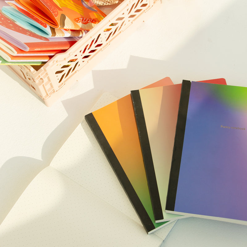 Buy Helio Ferretti A5 Bullet Journal Notebook | Red Twilight | About Living