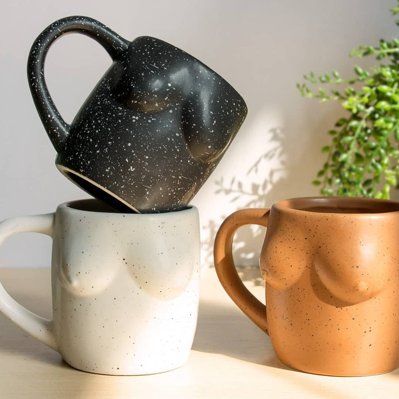 Buy Helio Ferretti Body Shapes Boobs Round Mug | Terracotta | About Living