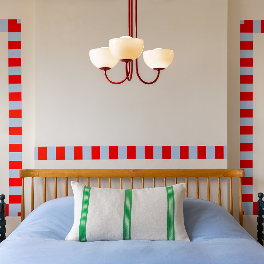 houseof | 3 Dome Ceiling Light - Jam Red – About Living