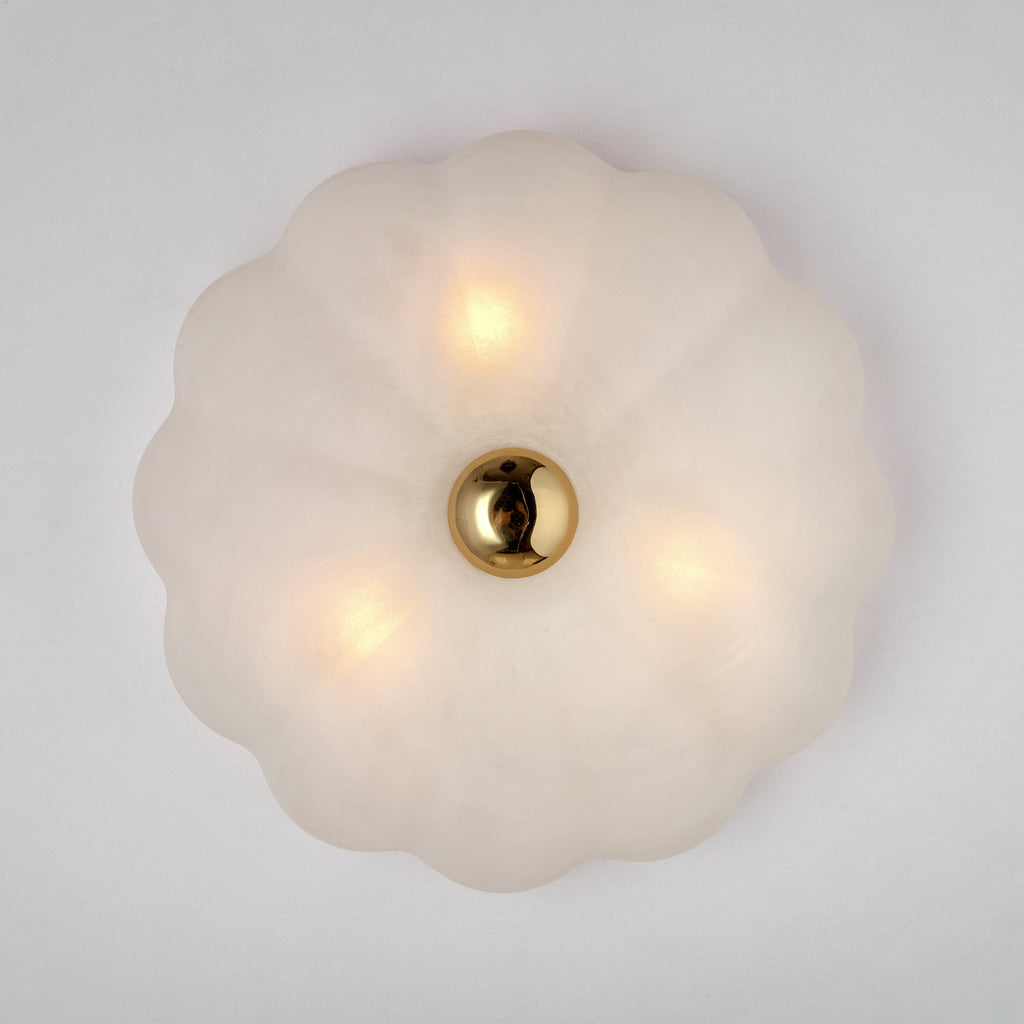 houseof | Flower Flush Ceiling Light - White – About Living