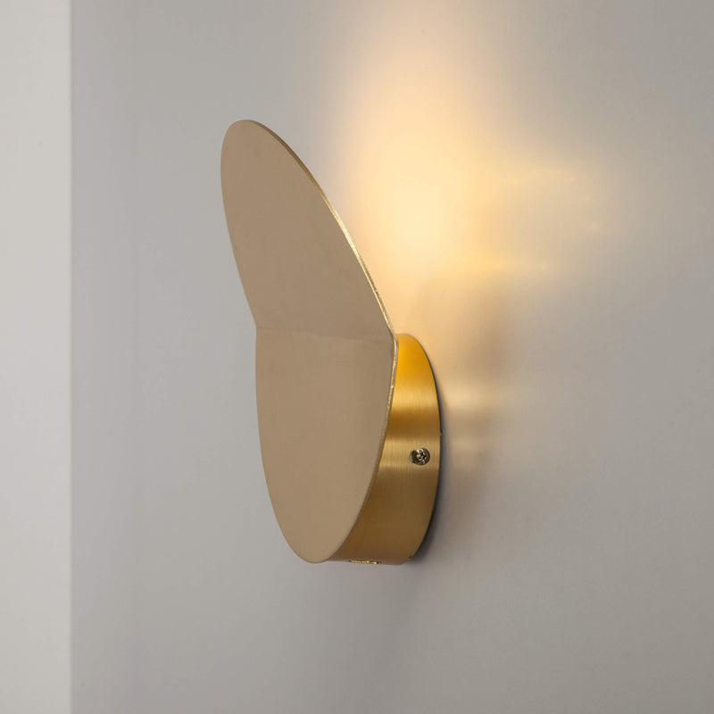 houseof | Round Diffuser Wall Light - Brass – About Living