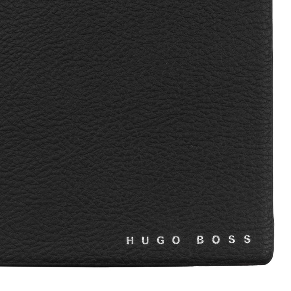 Hugo Boss Essential Storyline Plain A6 Notebook - Black | About Living