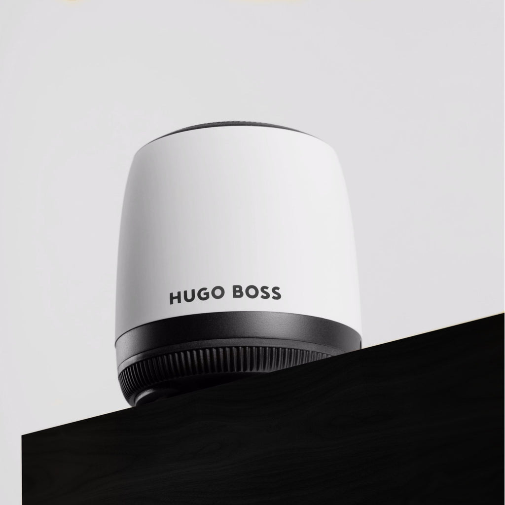 Hugo Boss Gear Matrix Wireless Speaker - White | About Living