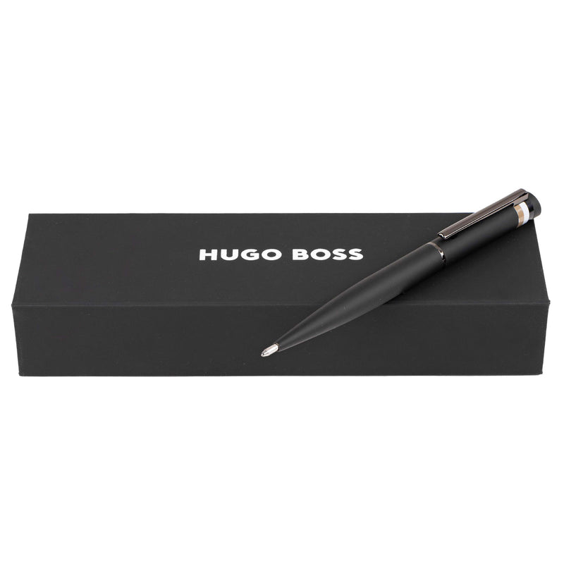 Hugo Boss Iconic Loop Ballpoint Pen - Black | About Living