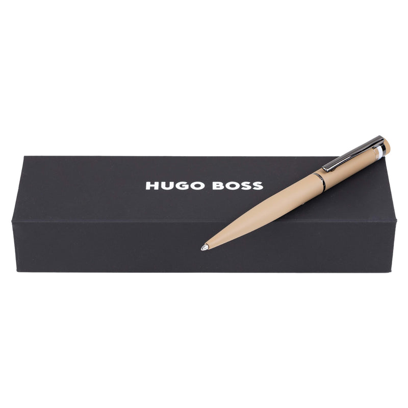 Hugo Boss Iconic Loop Ballpoint Pen - Camel | About Living