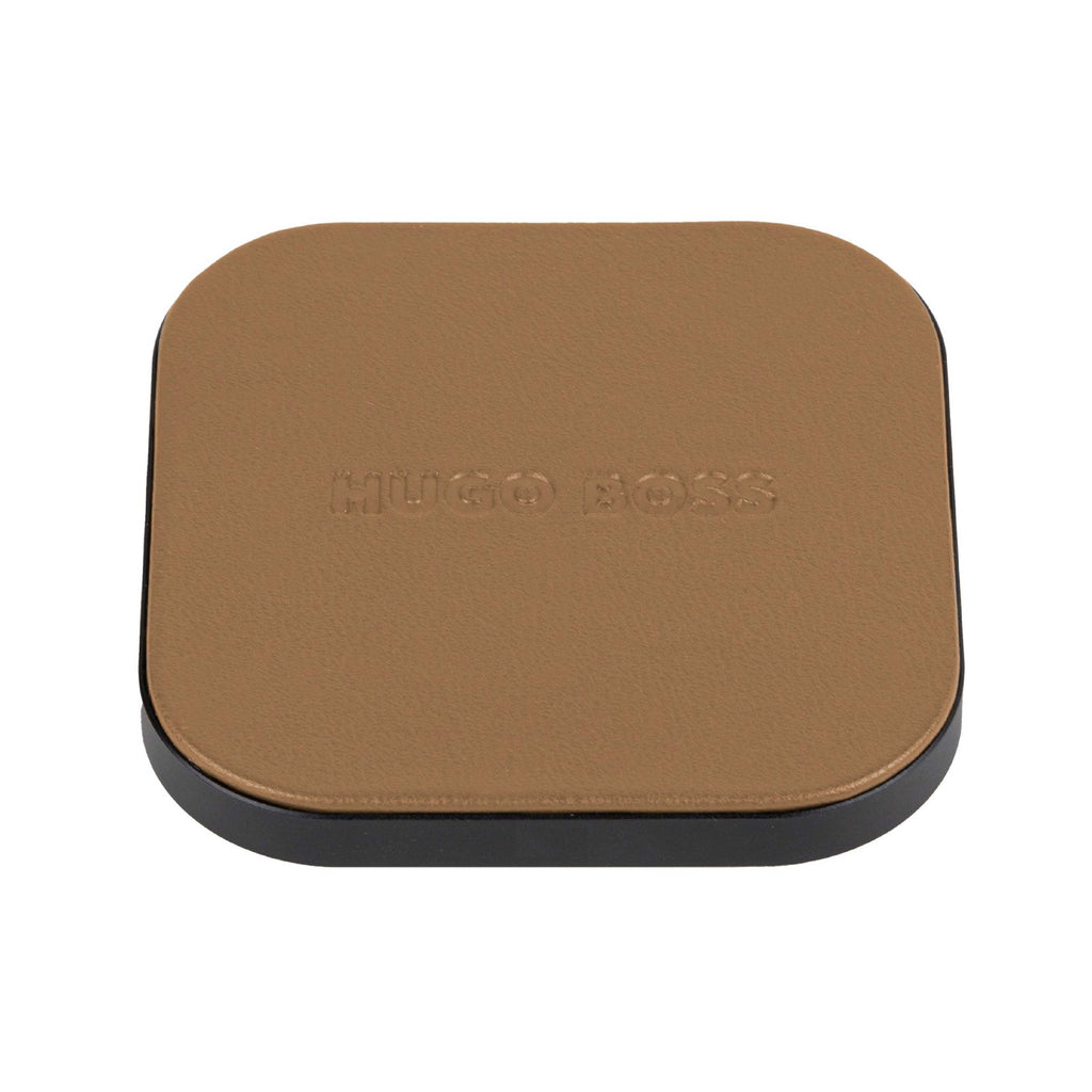 Hugo Boss Iconic Wireless Charger - Camel | About Living