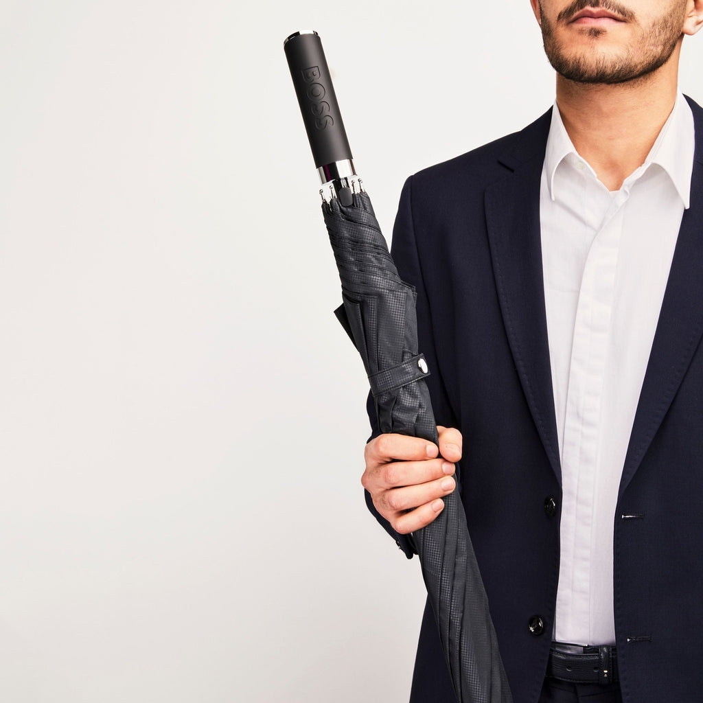 Hugo Boss Loop City Umbrella - Black | About Living