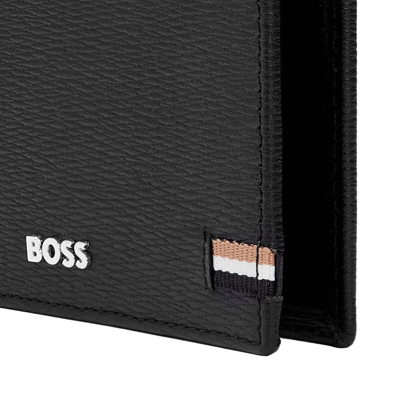 Hugo Boss Men's Iconic Leather Wallet - Black | About Living