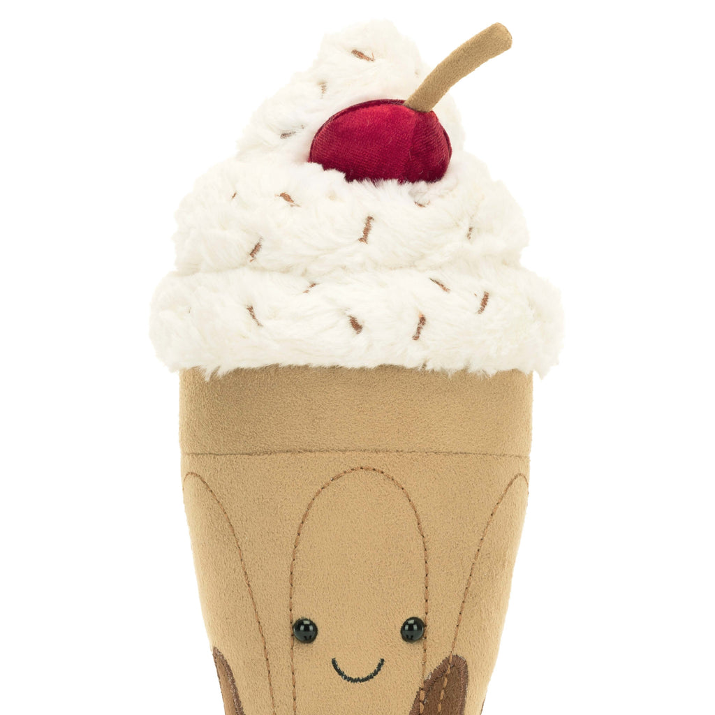 Jellycat | Amuseables Marin Chocolate Milkshake Soft Toy – About Living