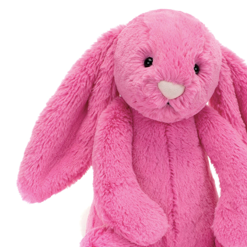 Jellycat Bashful Hot Pink Bunny Soft Toy - Original | About Living