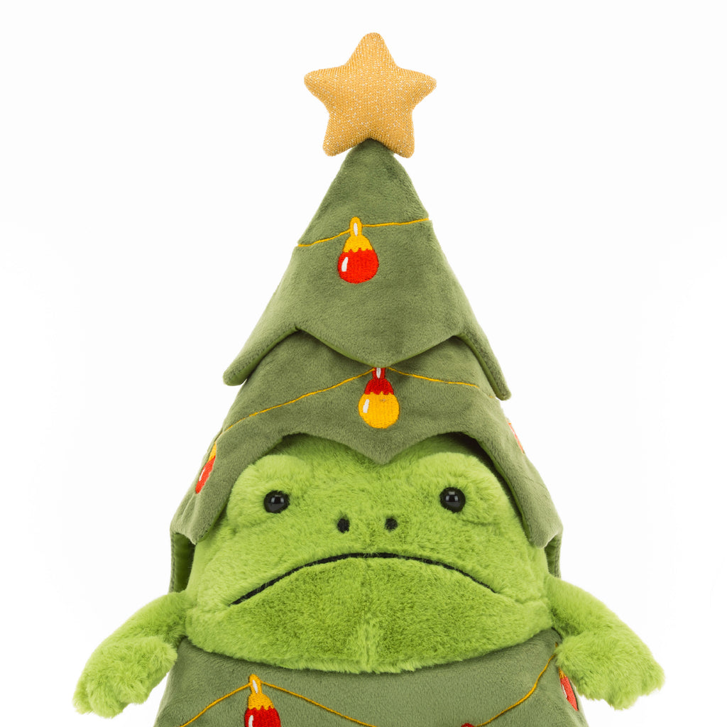 Jellycat | Christmas Tree Ricky Rain Frog Soft Toy – About Living