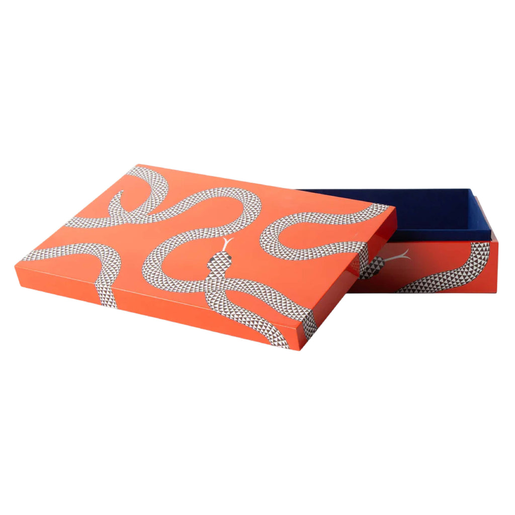 Jonathan Adler | Eden Snakes Lacquer Box - Large – About Living