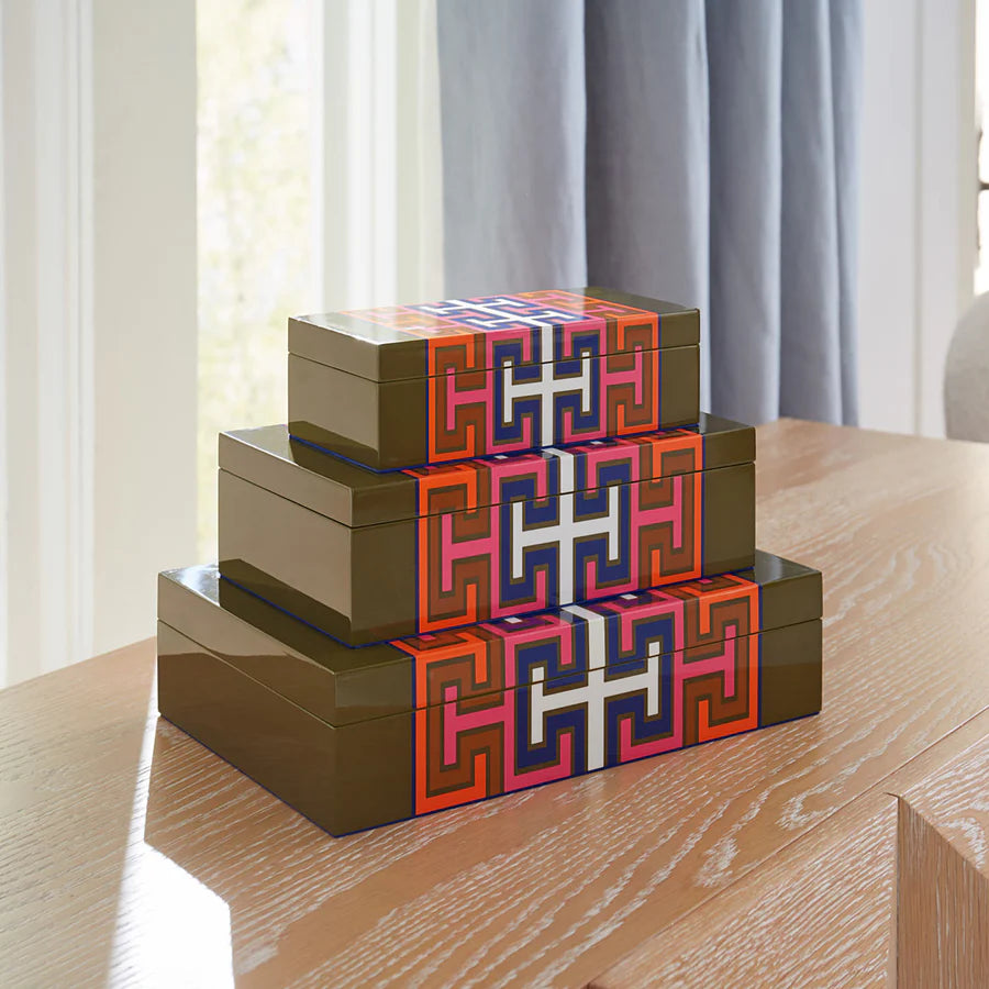 Jonathan Adler | Madrid Lacquer Box - Medium – About Living
