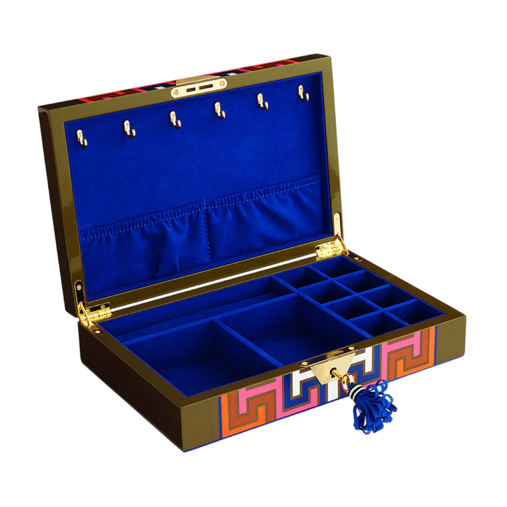 Jonathan Adler | Madrid Lacquer Jewellery Box (28cm) – About Living