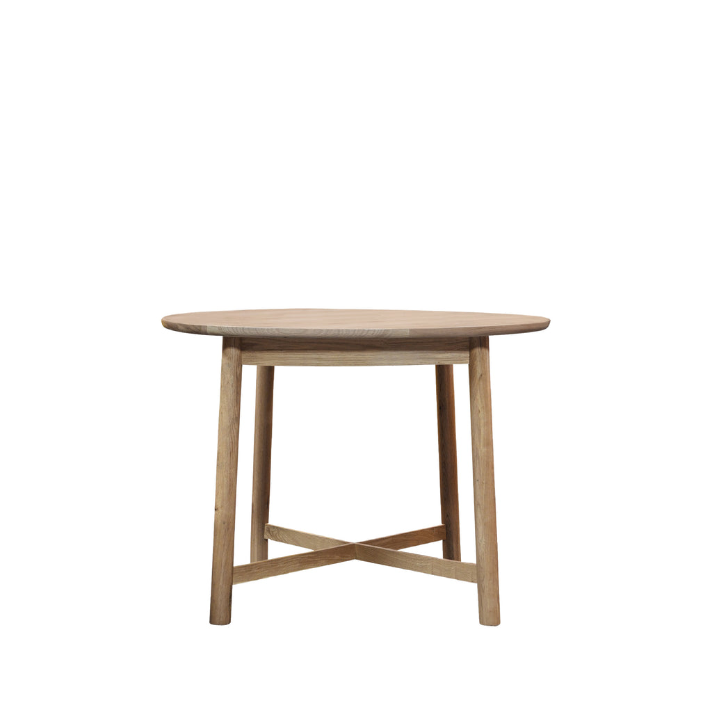 Gallery | Kingham Oak Round Dining Table - Natural – About Living