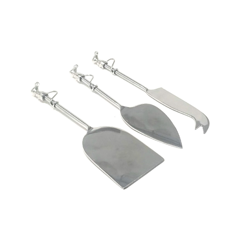 LIV | Mouse Cheese Knives - Silver (Set of 3) – About Living