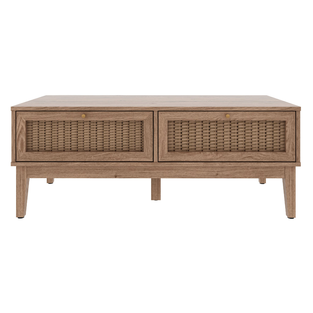 LPD | Bordeaux Rattan Coffee Table - Natural – About Living