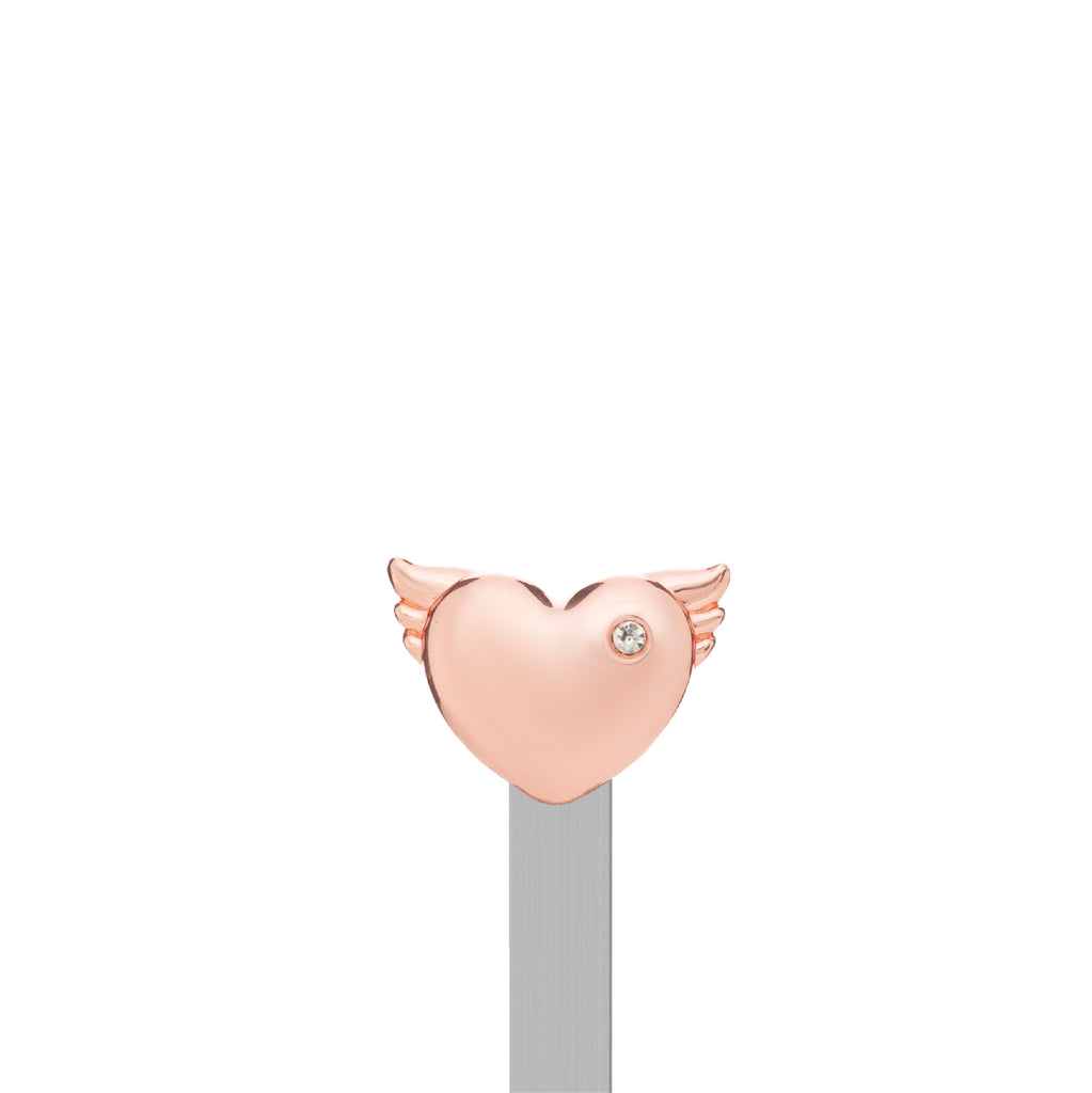 Buy Metalmorphose Heart Bookmark | Rose Gold | About Living