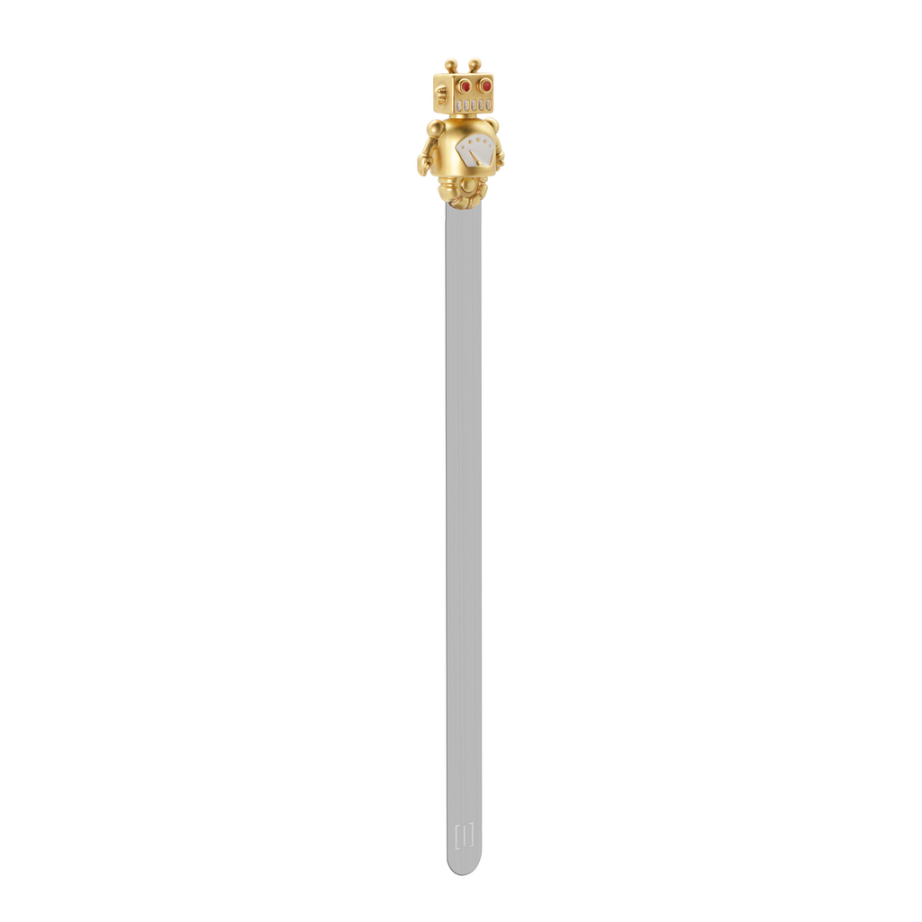 Buy Metalmorphose Robot Bookmark | Pearl Gold | About Living