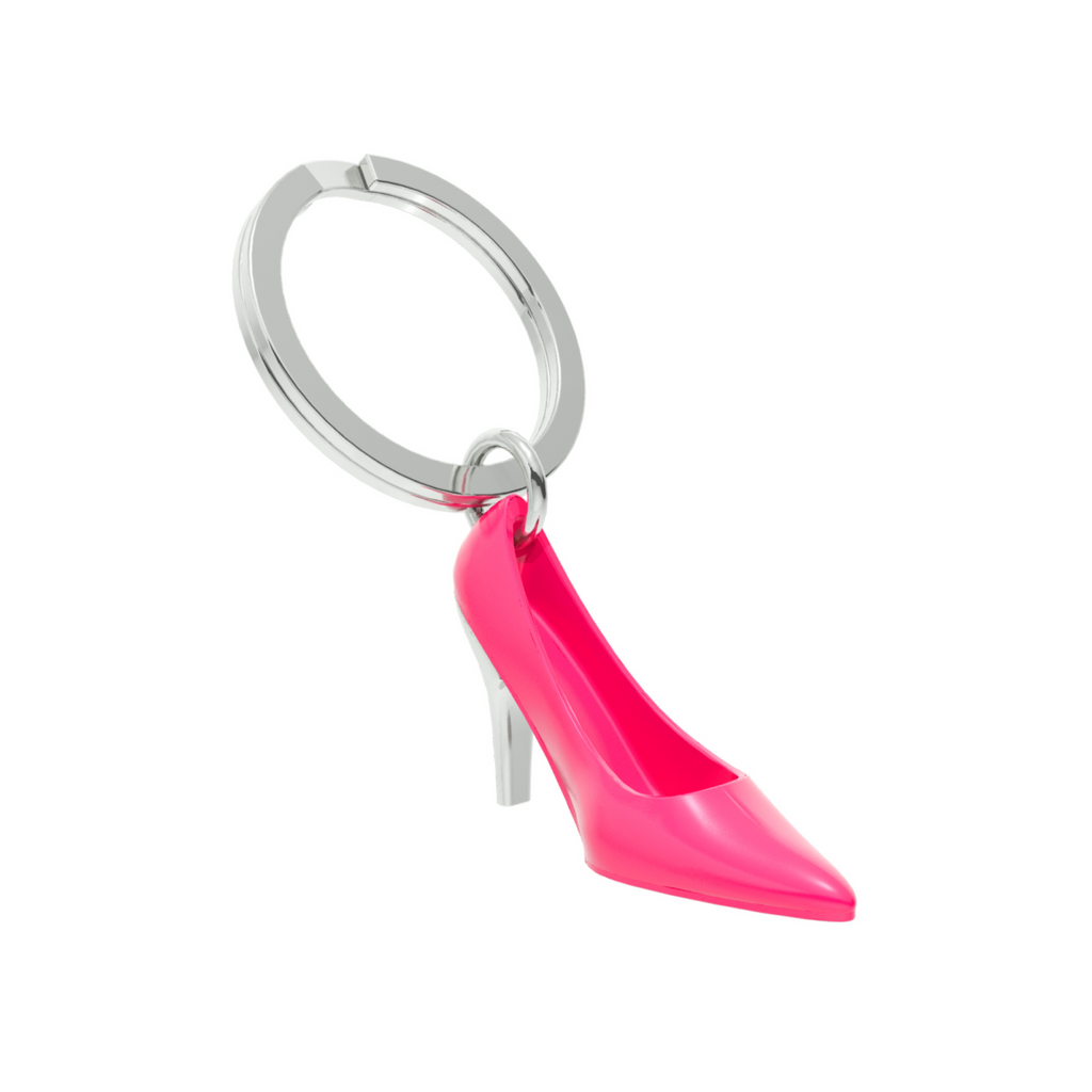 Buy Metalmorphose High Heel Shoe Keyring | Pink | About Living