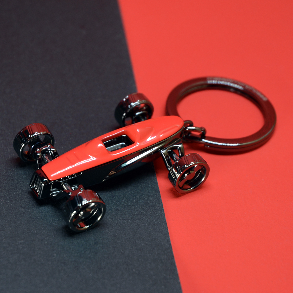 Buy Metalmorphose Racing Car Keyring | Red | About Living