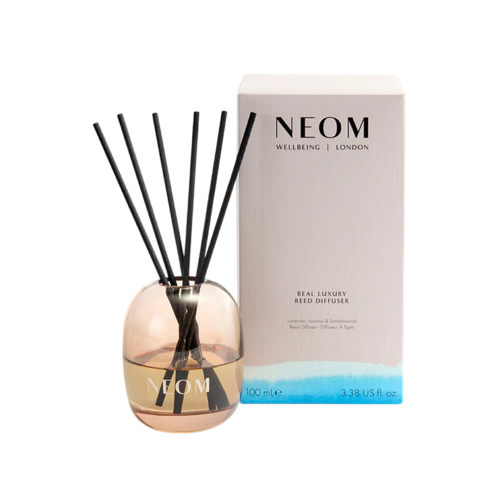 NEOM | Scent to De-Stress Real Luxury Reed Diffuser Set (100ml) – About ...