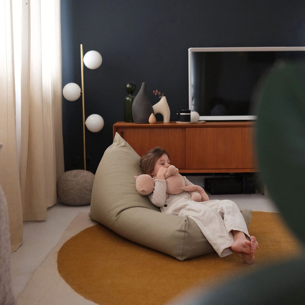 Nobodinoz Oasis Bean Bag - Laurel Green | About Living