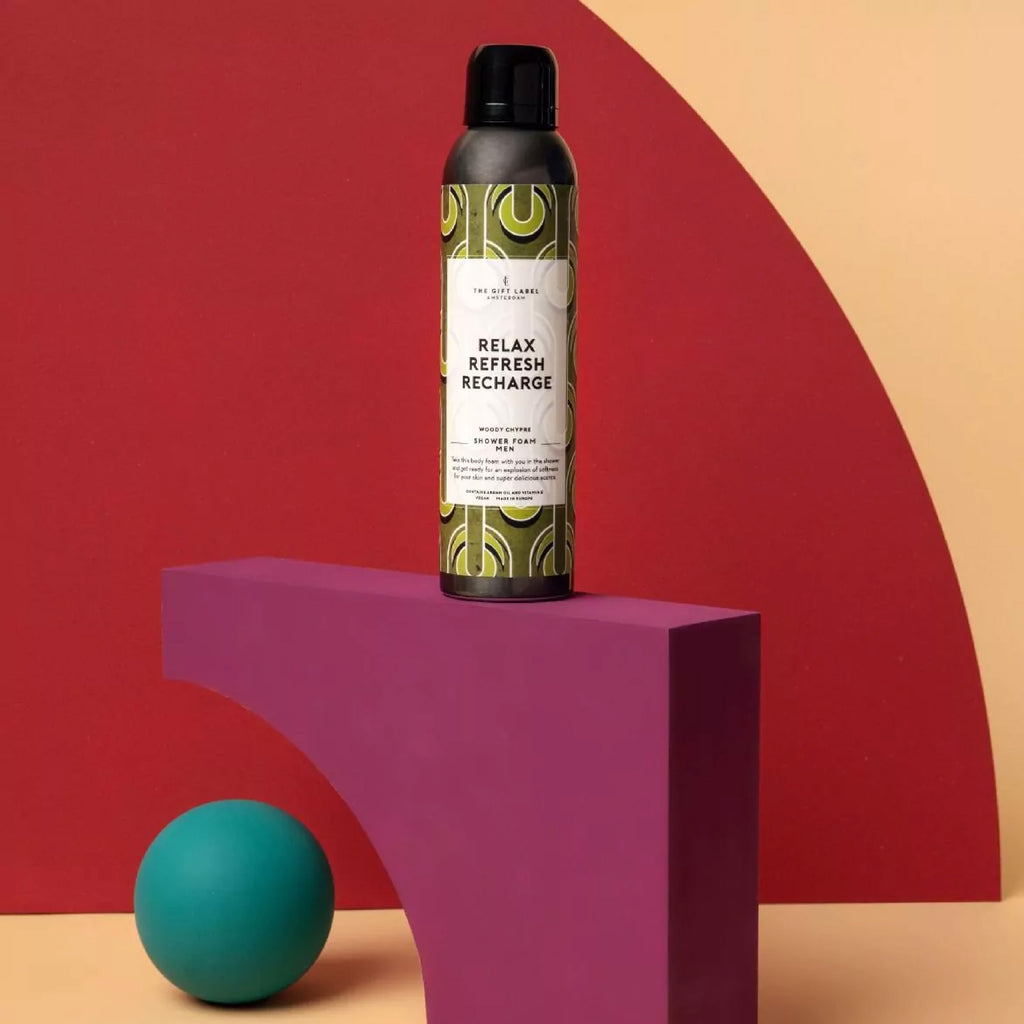 Buy The Gift Label 200ml 'Relax, Refresh, Recharge' Shower Foam - Woody ...